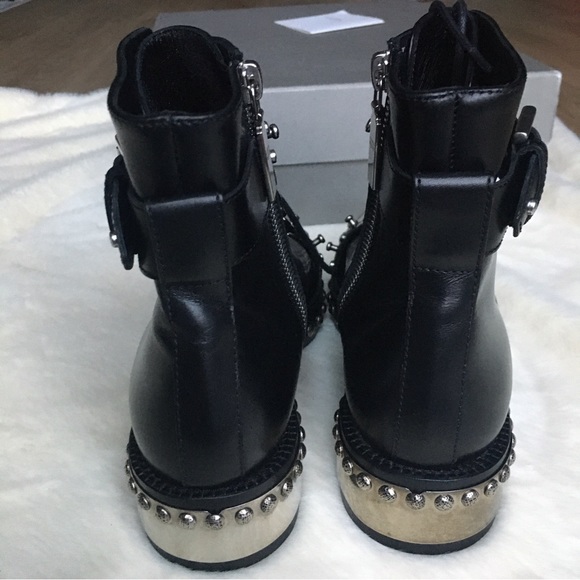 Alexander McQueen | Shoes | Nib Alexander Mcqueen Hobnail Metal Toe Cap ...